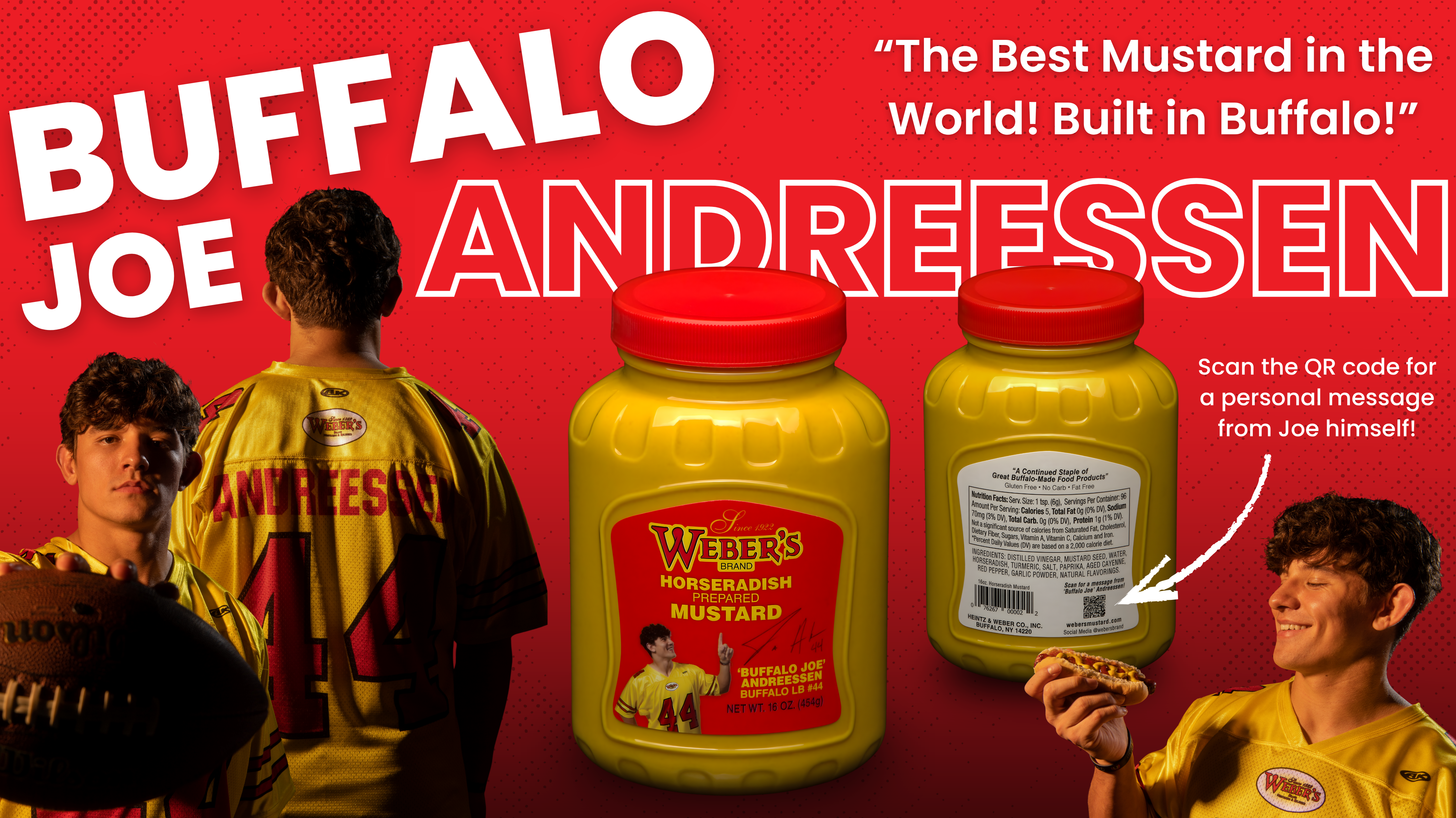 Weber’s Brand Announces Continued Partnership with 'Buffalo Joe' Andre ...