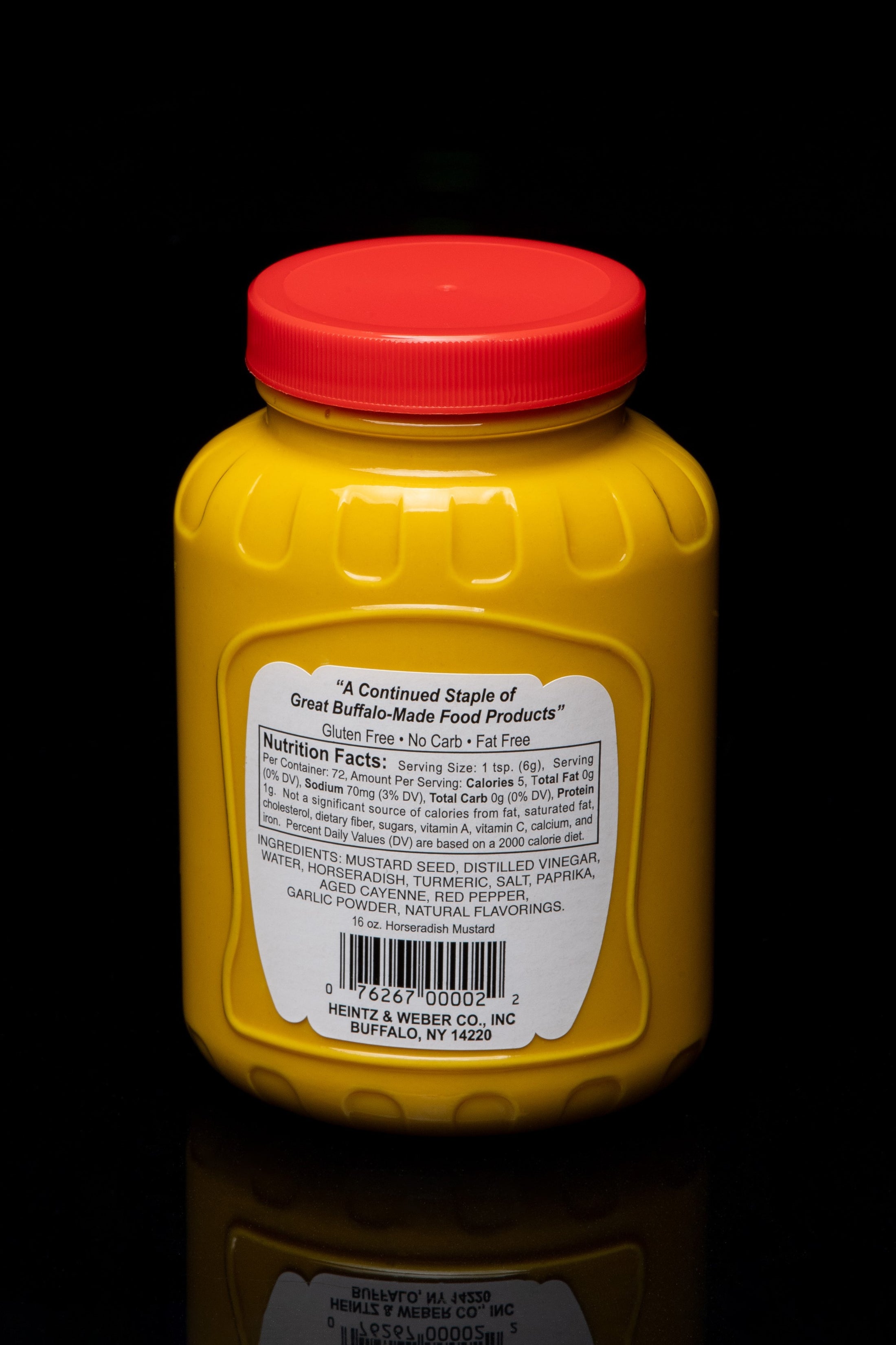 Weber's Brand Horseradish Mustard