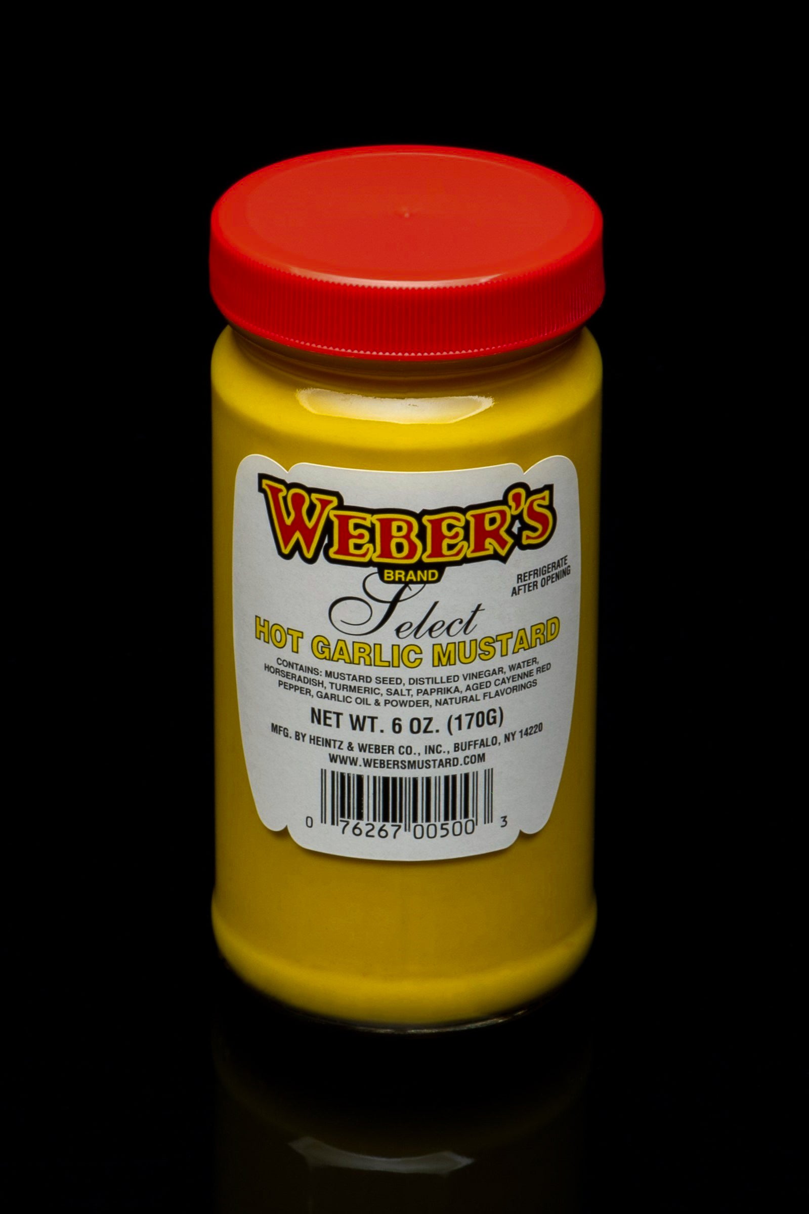 Hot Garlic Mustard – Weber's Brand