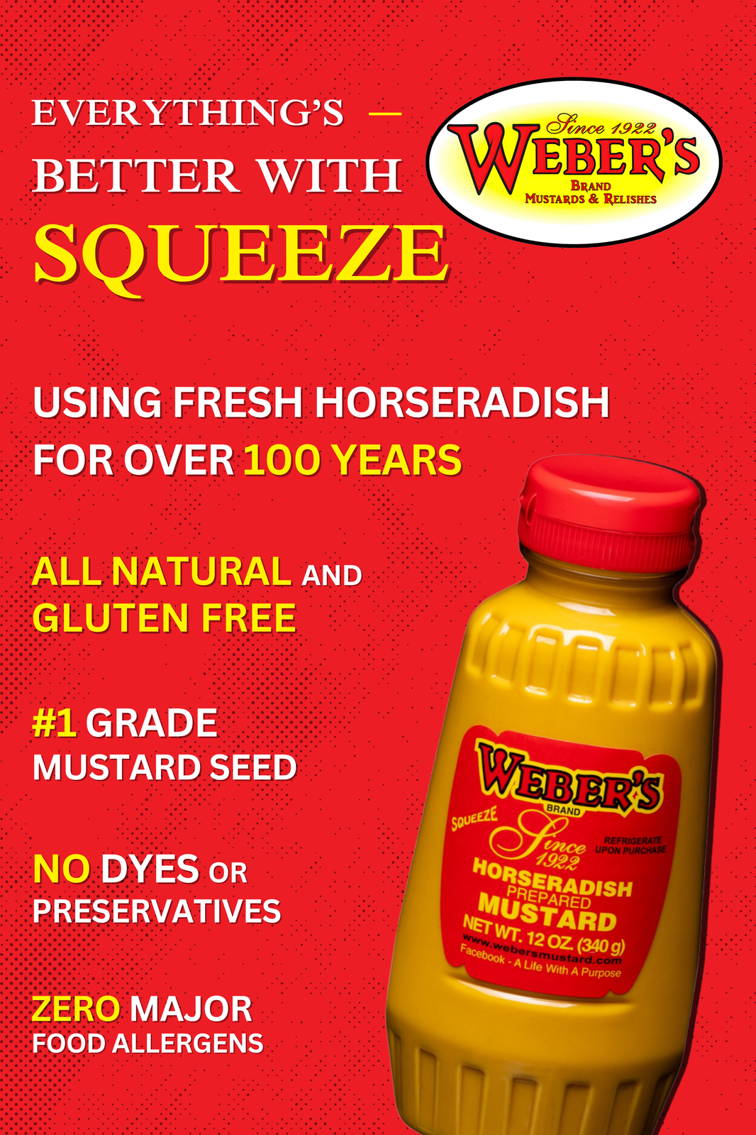 Weber's Mustard – Weber's Brand